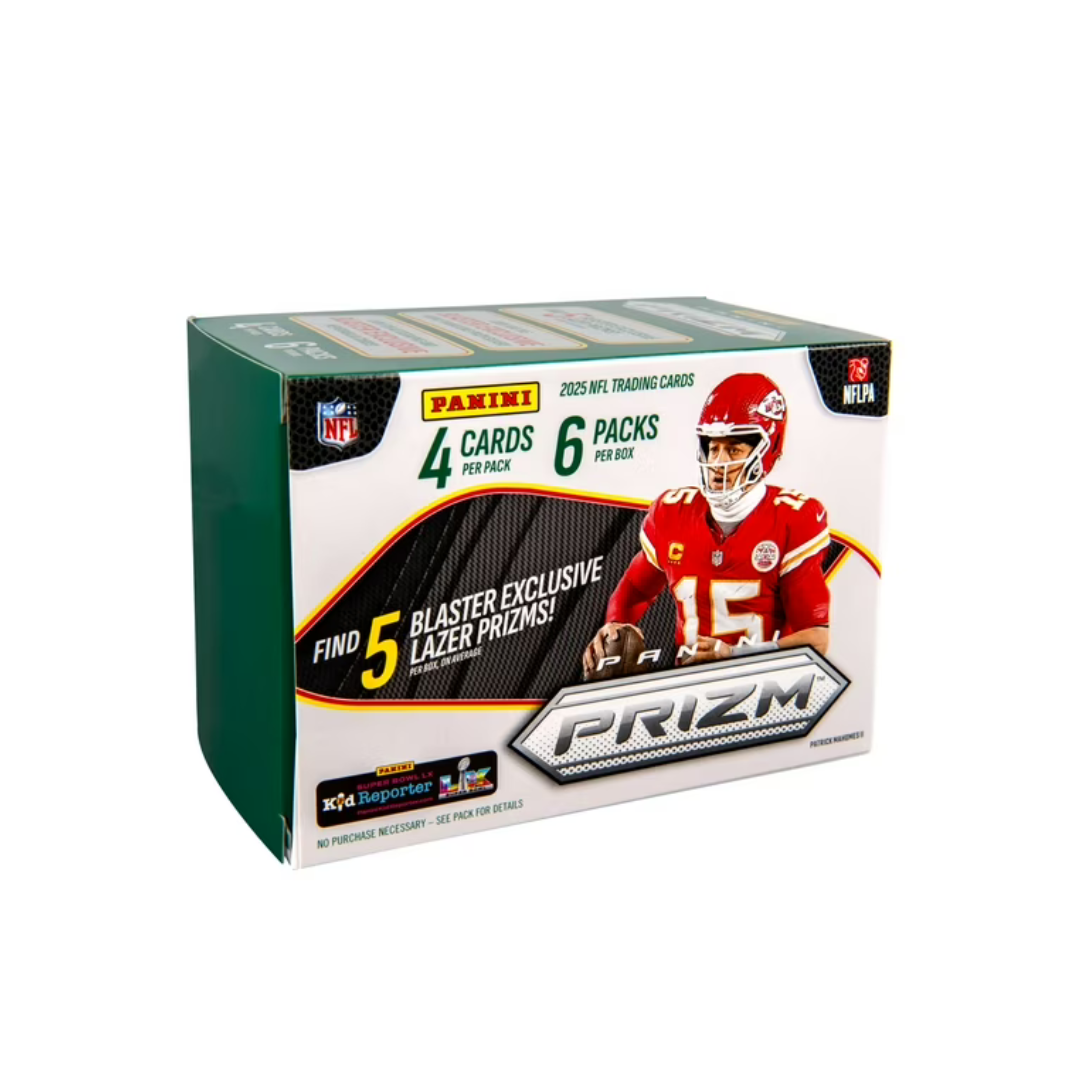 2025 Panini Prizm Football Blaster Trading Cards – BlackTie Breaks