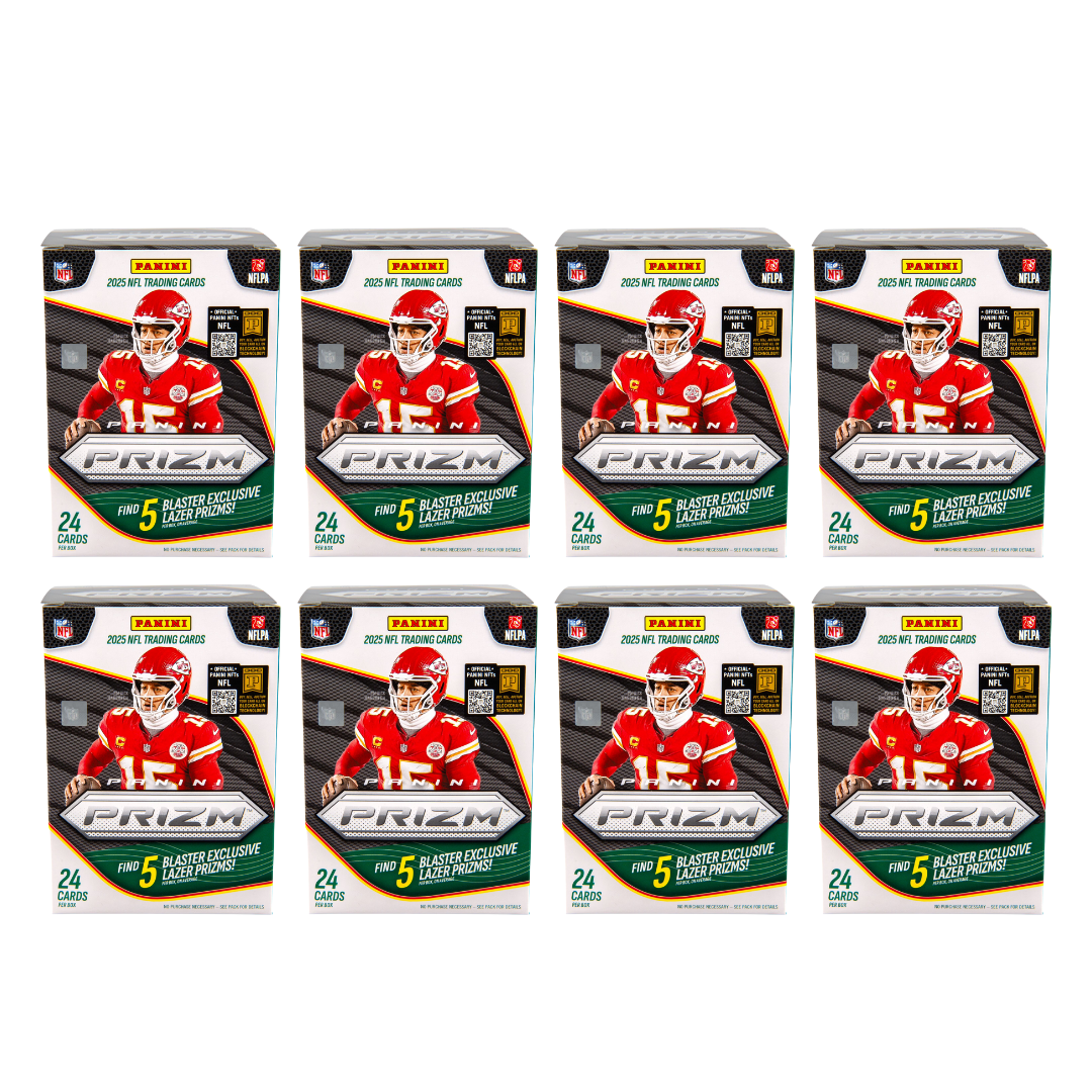 BANGER#494 THURSDAY 2025 Panini Prizm Football Blaster (x8) Pick Your ...