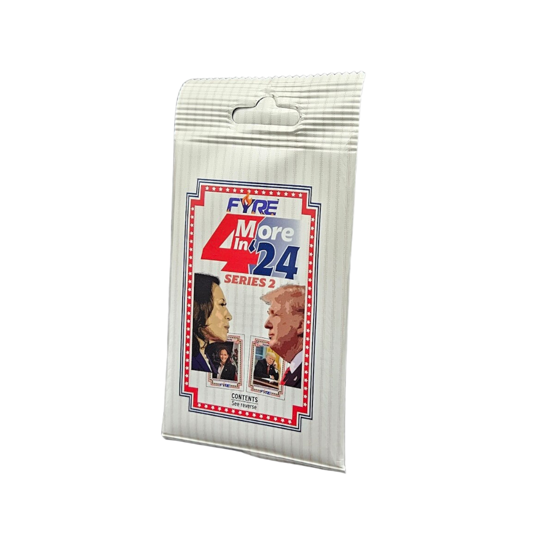 Fyre 4 More in '24 Series 2 Political Trading Card Pack – BlackTieBreaks
